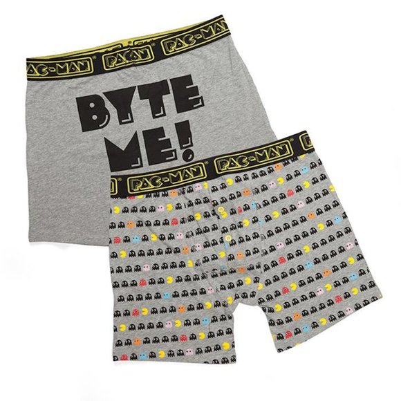 Namco | Underwear & Socks | Pacman Mens Classic Video Game Boxer Briefs ...